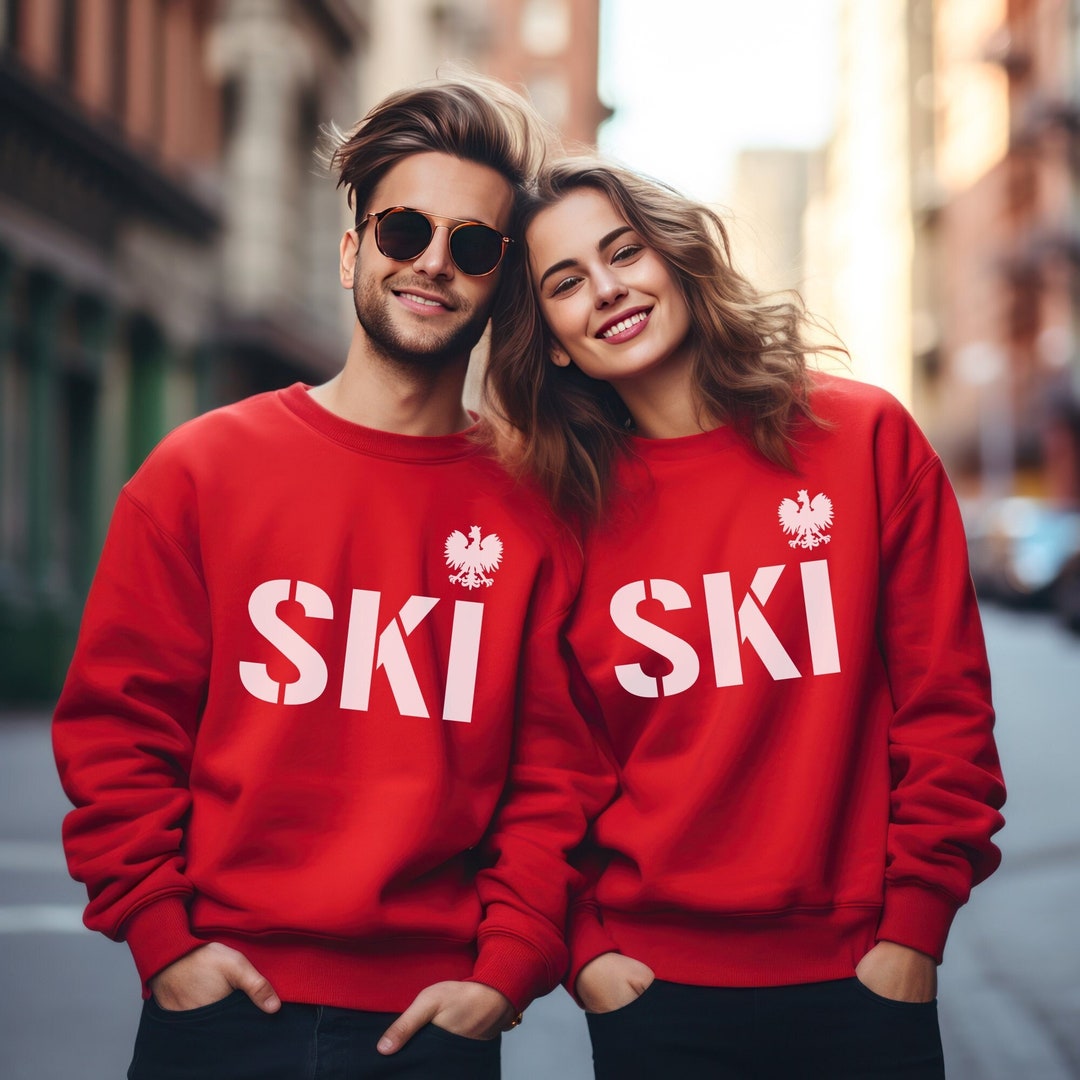 Ski Polish Sweatshirt Man Polish Eagle Crewneck, Dad Gift Christmas ...