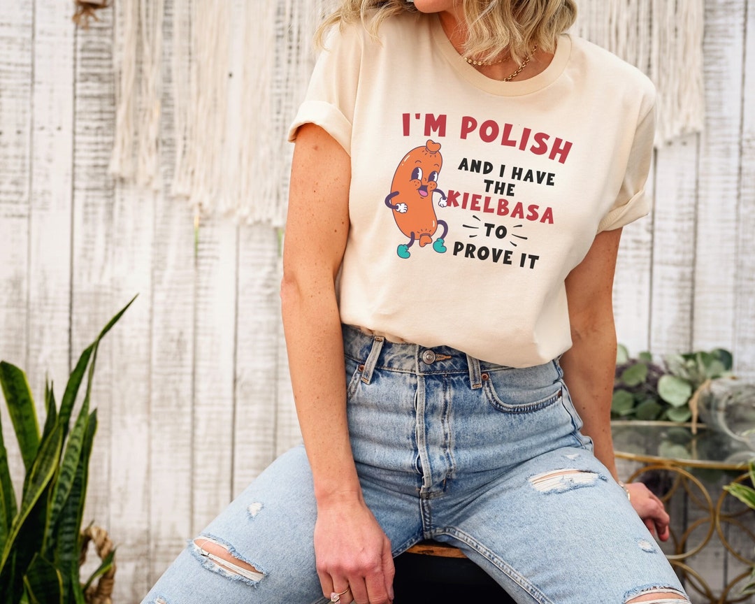 Funny Kielbasa T-shirt, Retro Polish Sausage, Polska Shirt Gift - Etsy