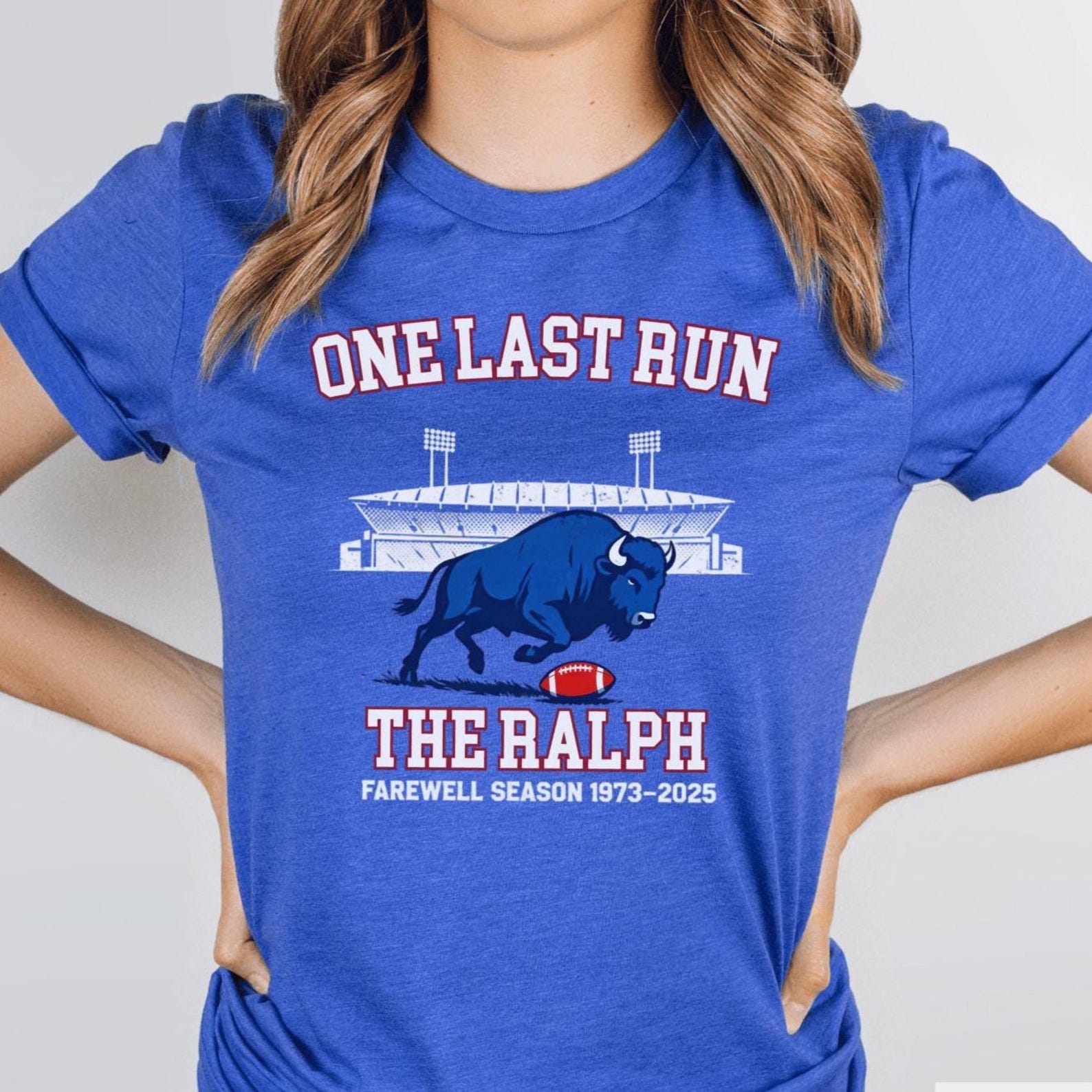 Buffalo the Ralph Farewell Tour Shirt, Vintage Buffalo Football ...