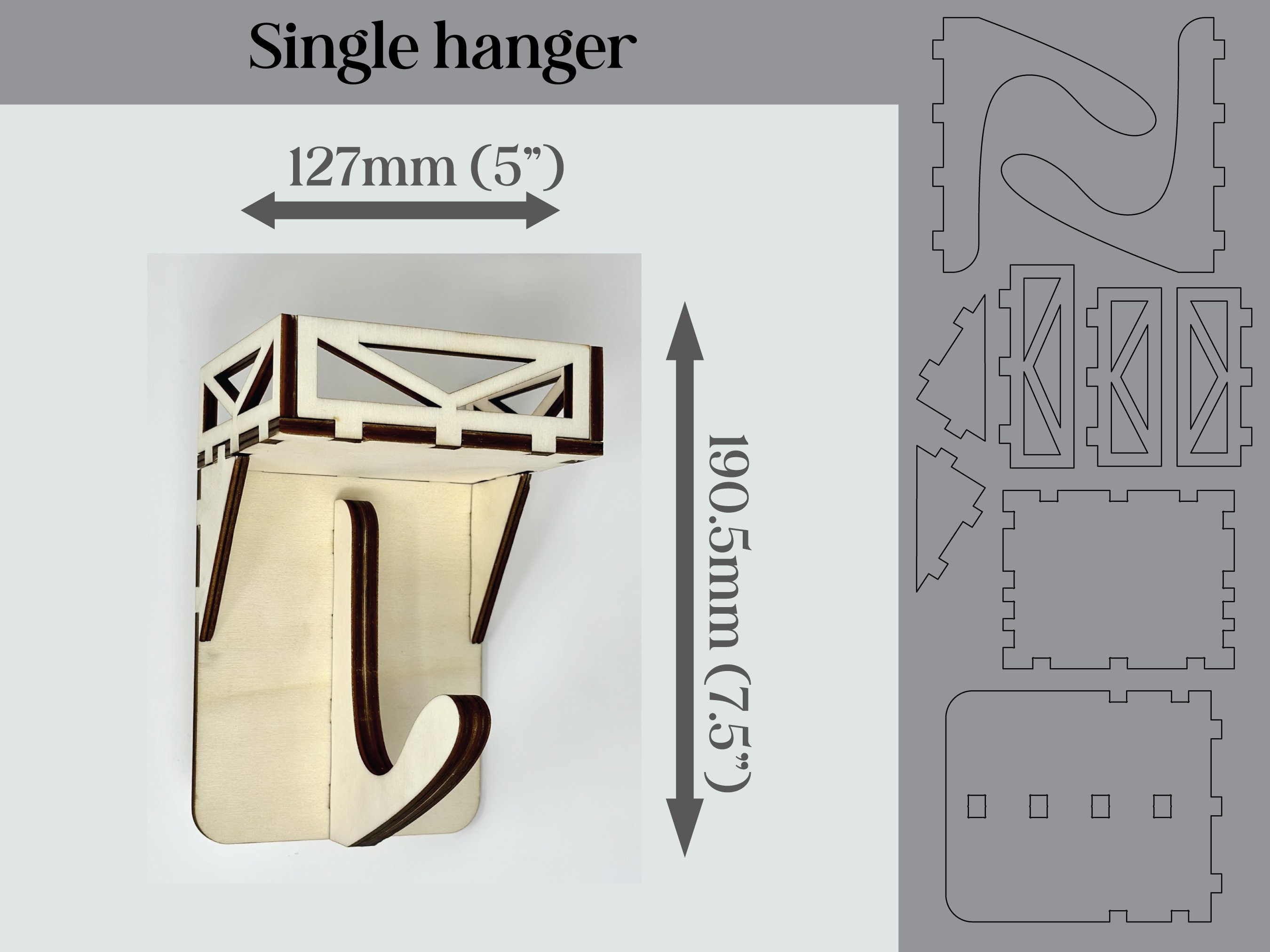 Laser Cut Hangers - Etsy