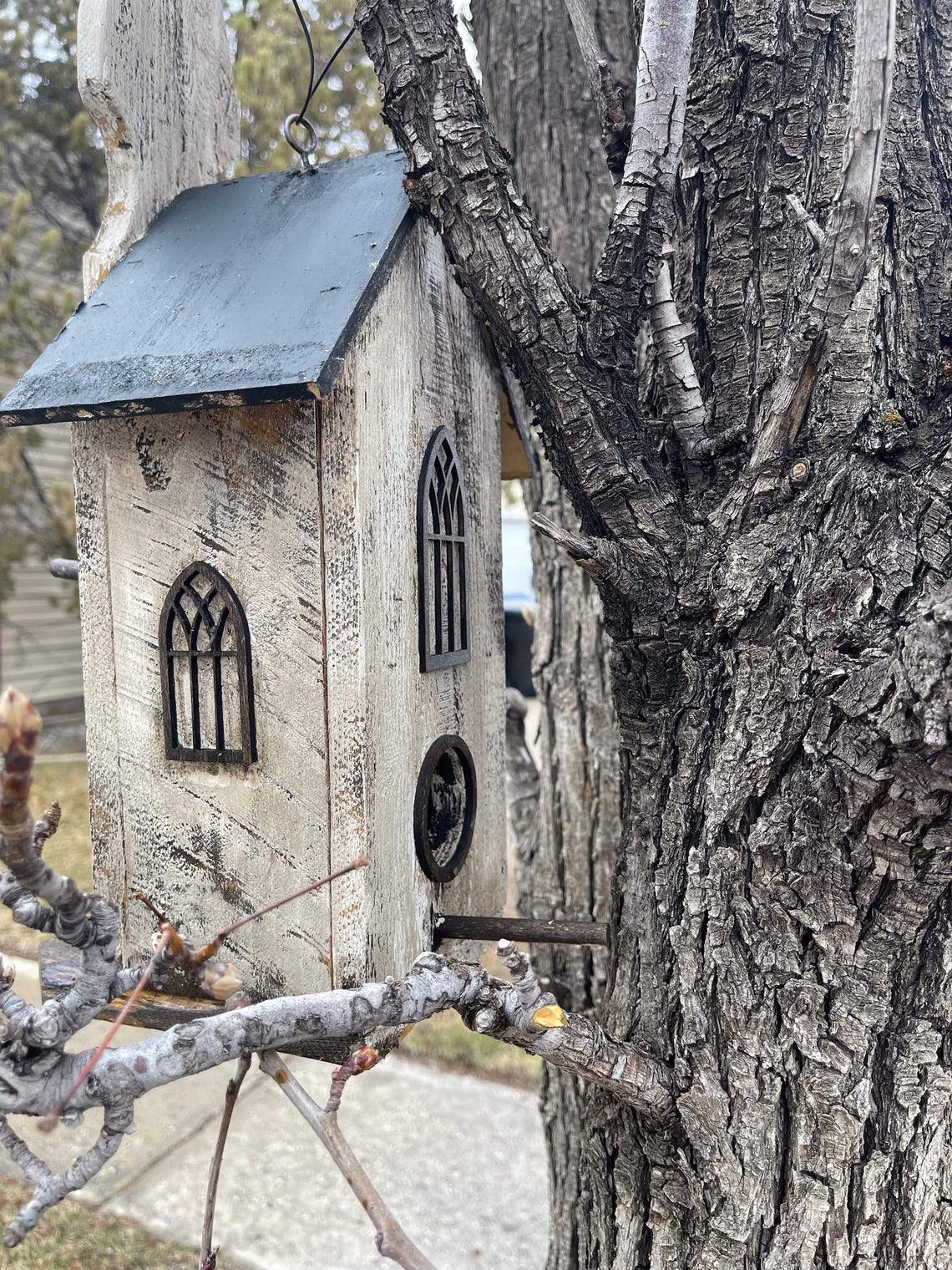 Hand Crafted Church Birdhouse - Etsy