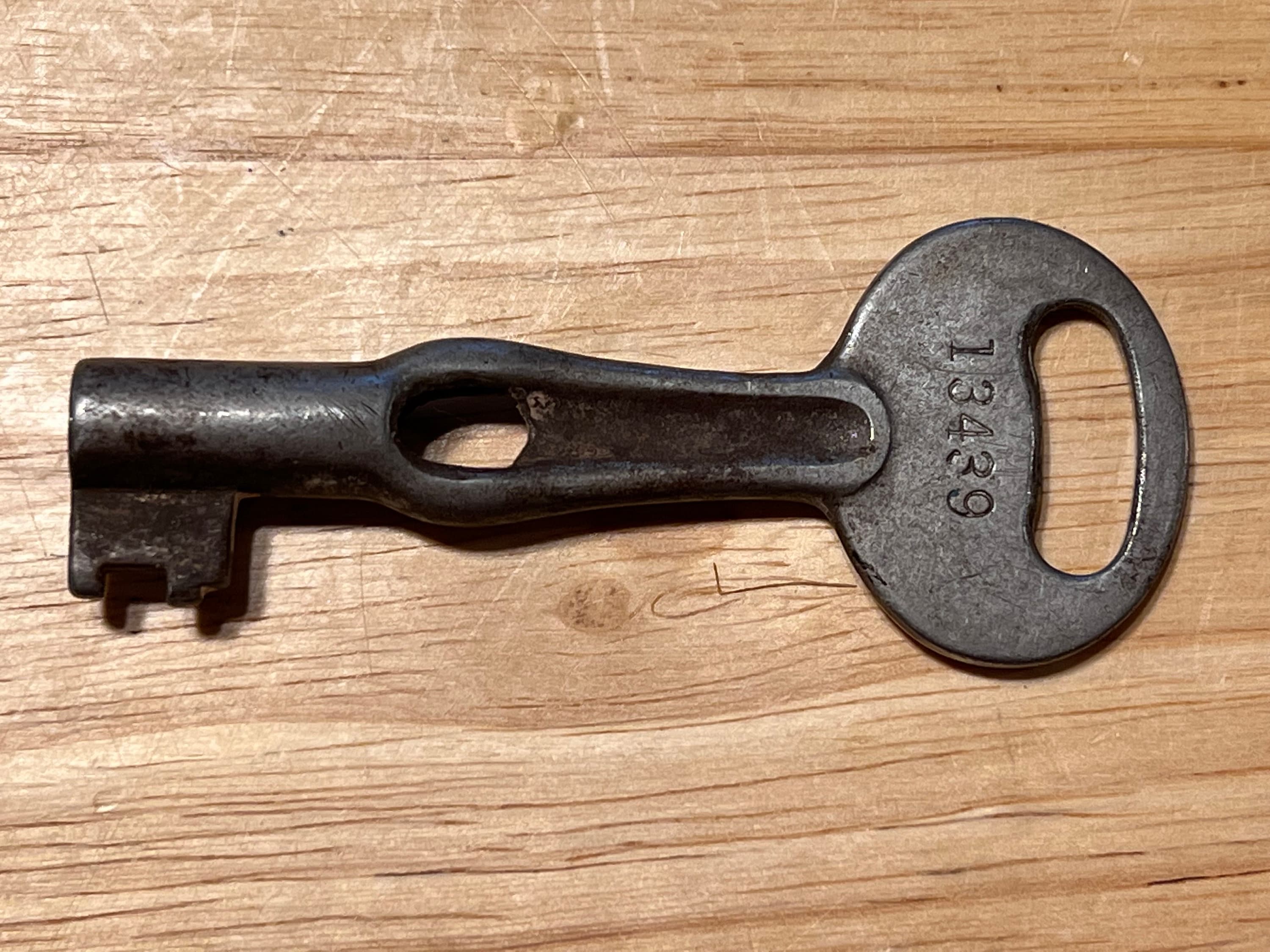 NYCRR Railroad Switch Key Stamped NYCRR and 13439 - Etsy