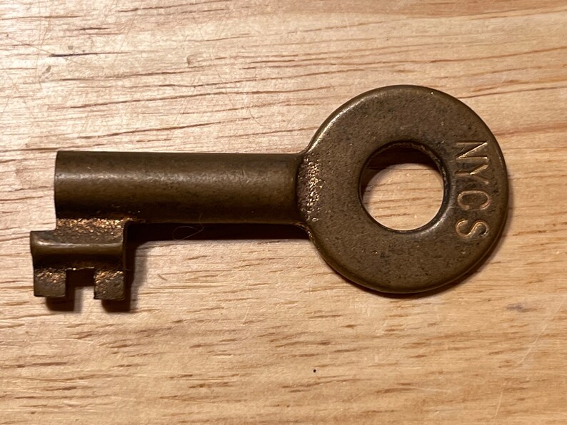 NYCS Railroad Switch Key, Stamped TH - Etsy