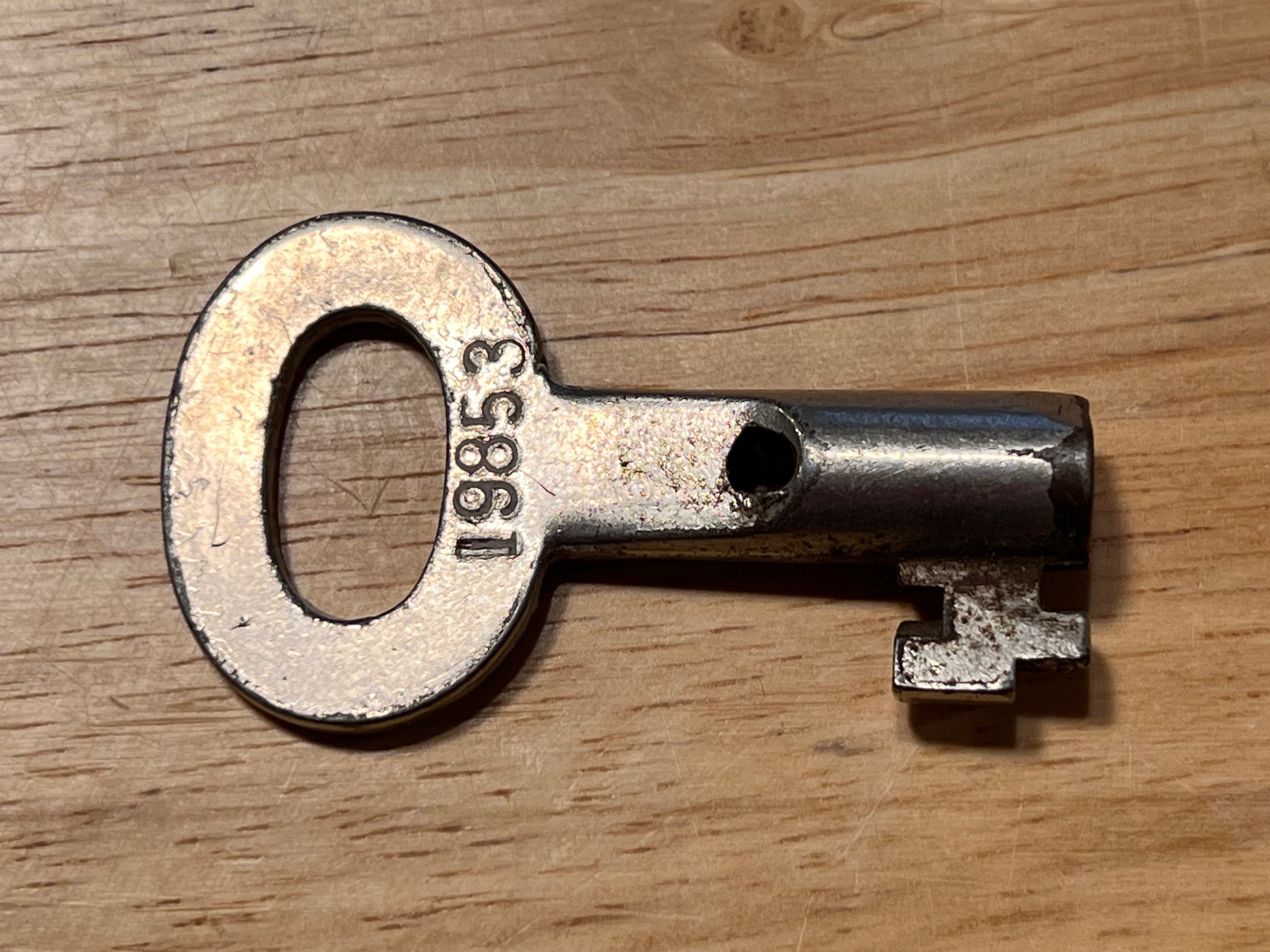 NYCS Railroad Switch Key, Stamped 19853 - Etsy