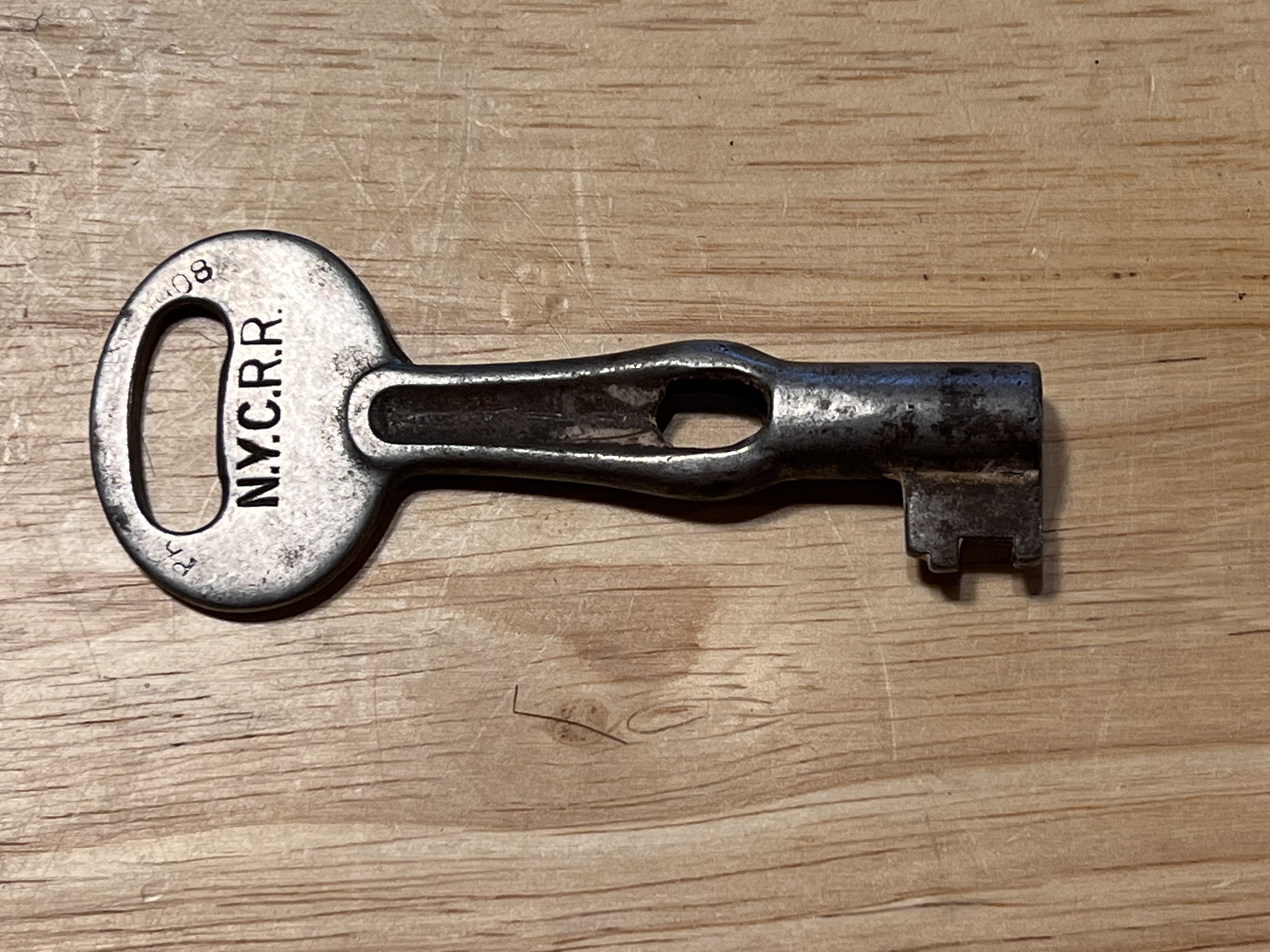 NYCRR Railroad Switch Key Stamped NYCRR and 13439 - Etsy
