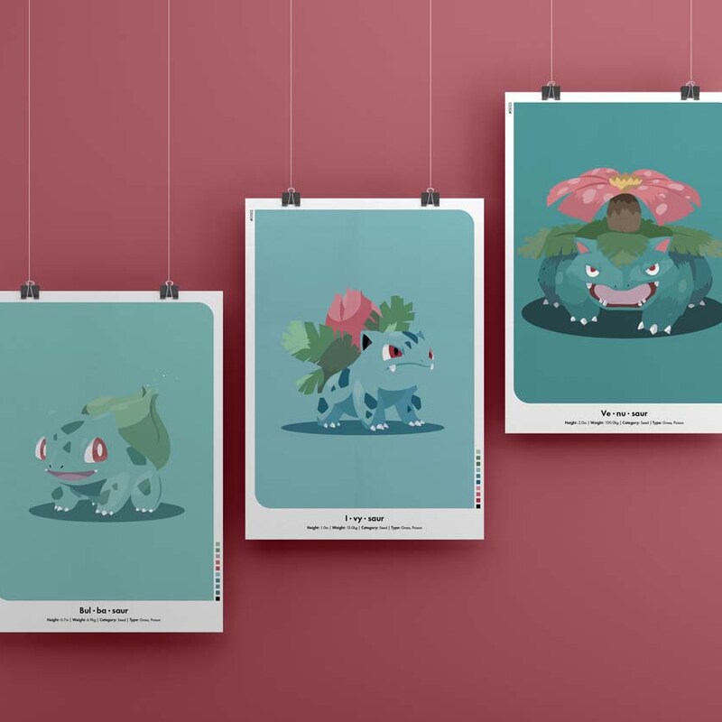 Bulbasaur Poster - Etsy