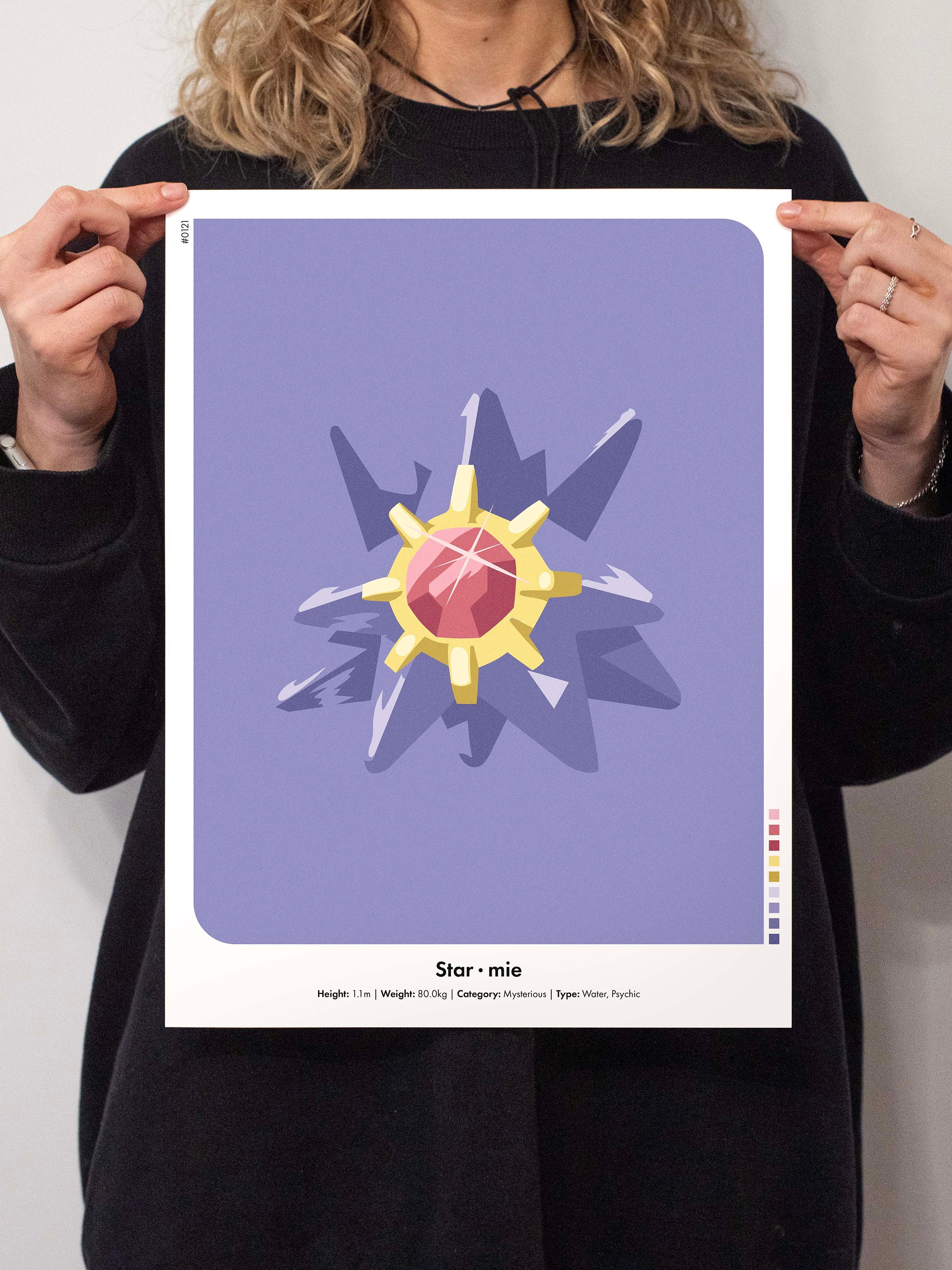 Pokémon Poster | Gen 01 | 0120 - Staryu | 0121 - Starmie - Etsy