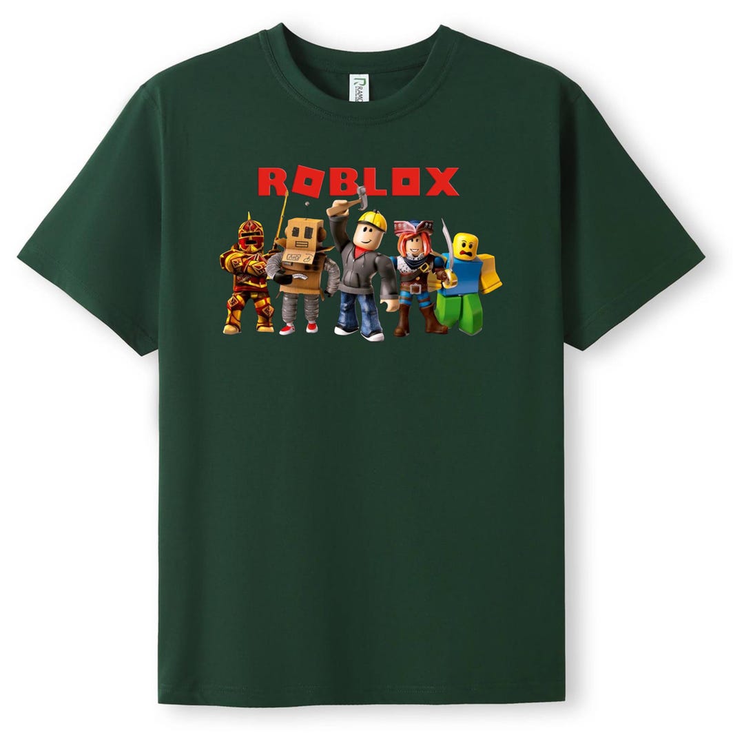 Roblox T Shirt Roblox Shirts Roblox Tshirts Roblox Tee Shirt 100% ...