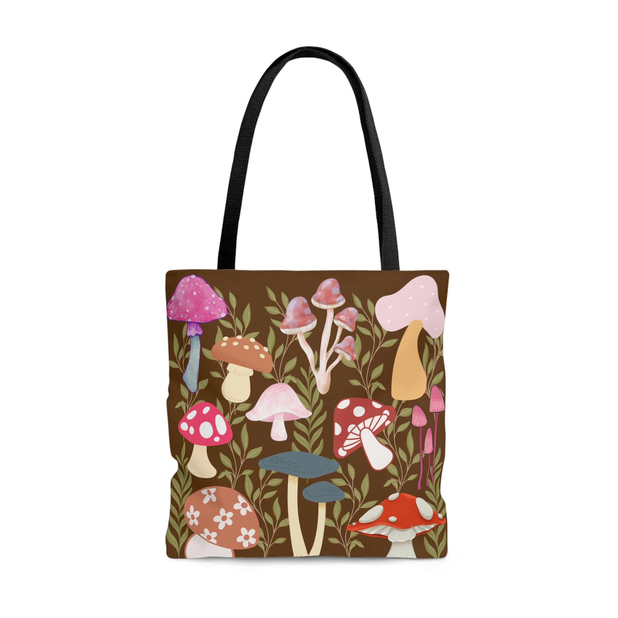 Mushroom Tote Bag/large/cottage Core Mushroom/gremlin Core Bag ...