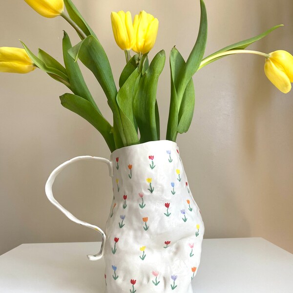 Handmade Pitcher - Etsy
