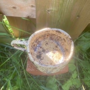 Cosmic Earth Mug — Handmade Ceramic - Hand Painted | Rustic | Speckled ...