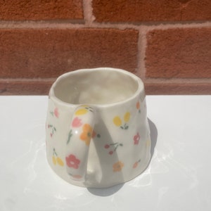 Amalfi Dainty Mug — Handmade Ceramic | Hand Painted Coffee | Tea - Etsy
