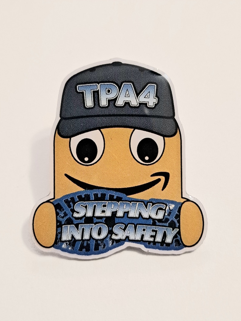 Amazon Stepping Into Safety Peccy Pin - Etsy