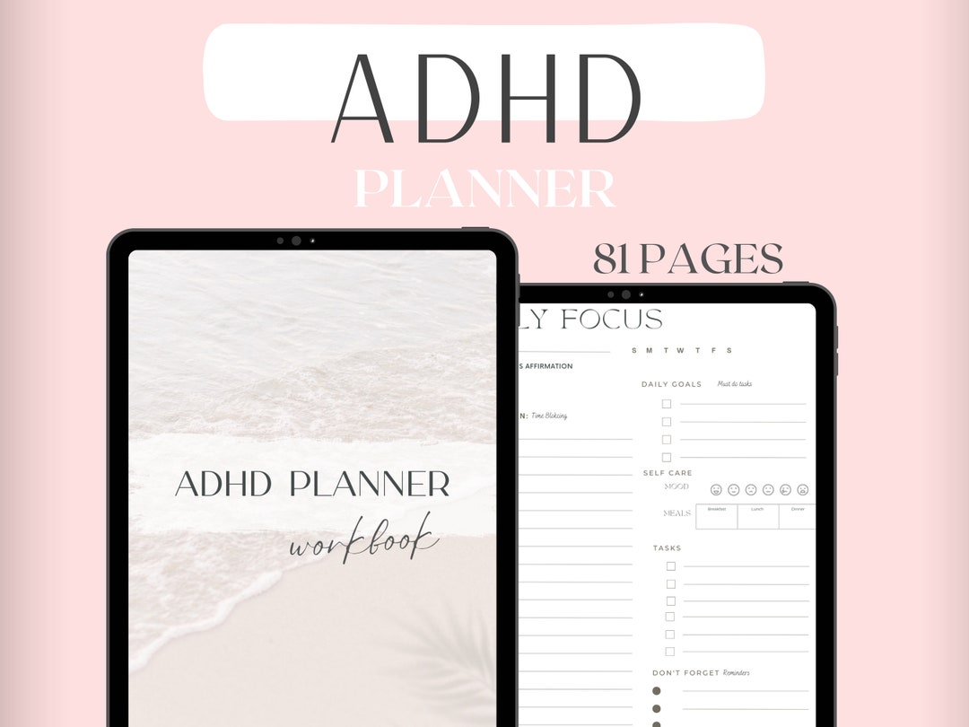 ADHD PLANNER | ADHD Digital Planner | Planner Digital Goodnotes | Adhd ...