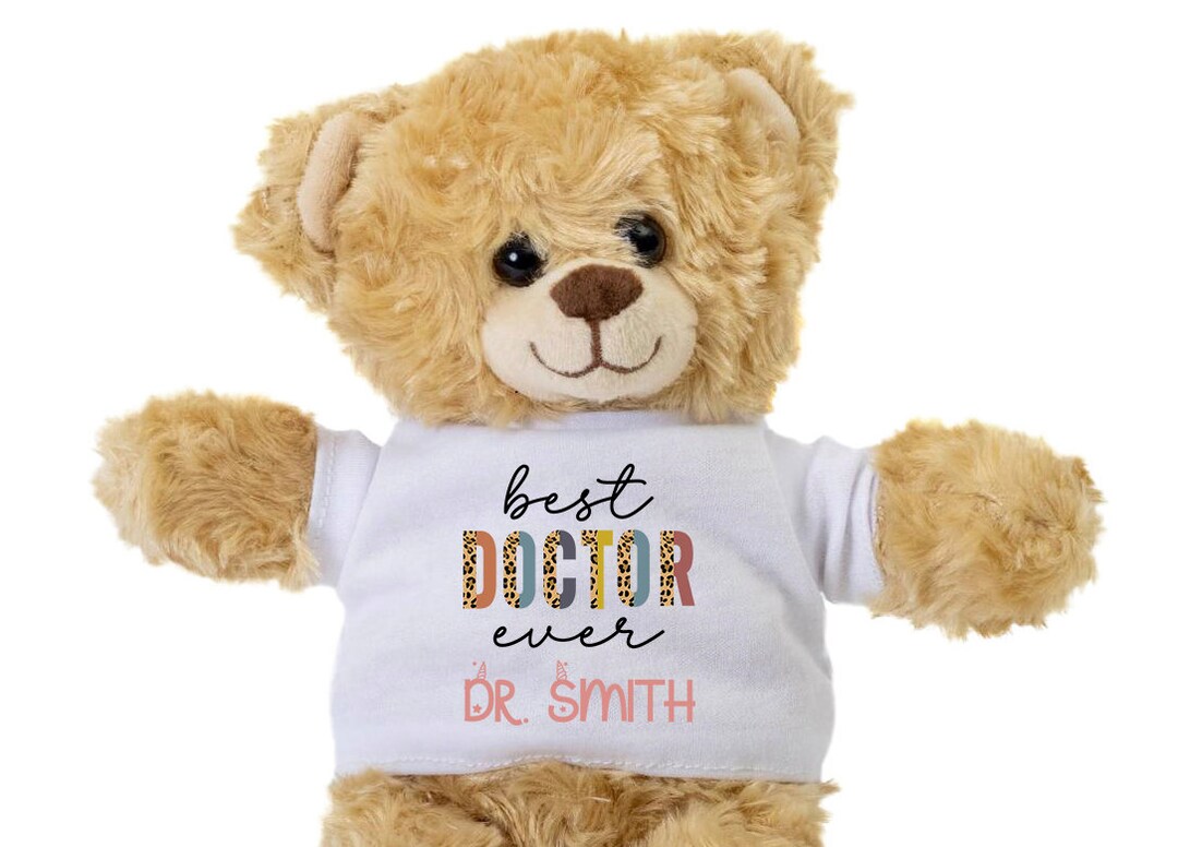 Best Doctor Ever, Doctor Teddy Bear, Customized Teddy Bear ...