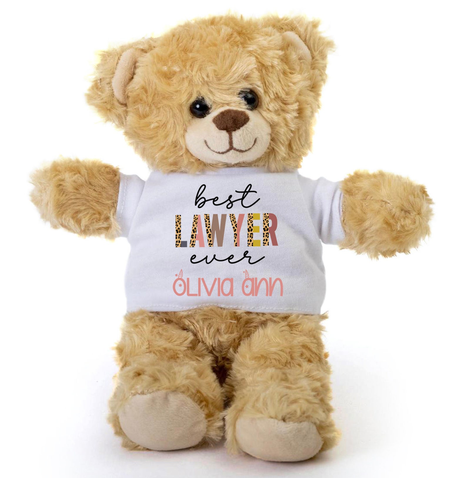 Best Lawyer Ever Teddy Bear, Lawyer Teddy Bear, Customized Teddy Bear ...