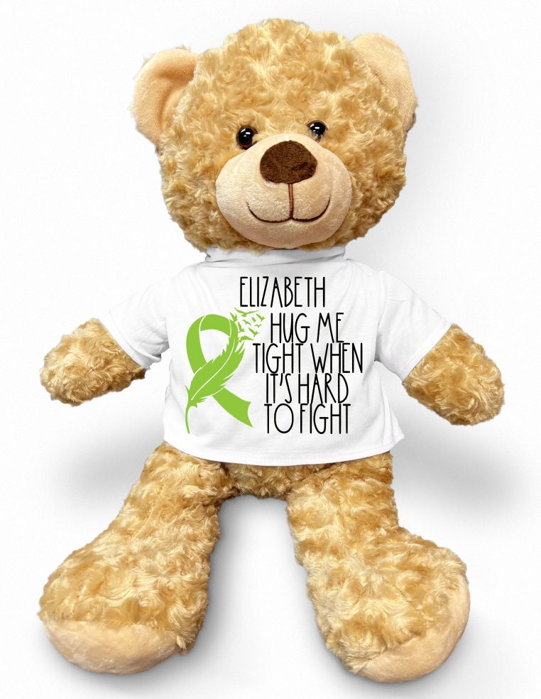 Non Hodgkins Lymphoma Gift, Teddy Bear Gift, Fight Cancer, Plush ...