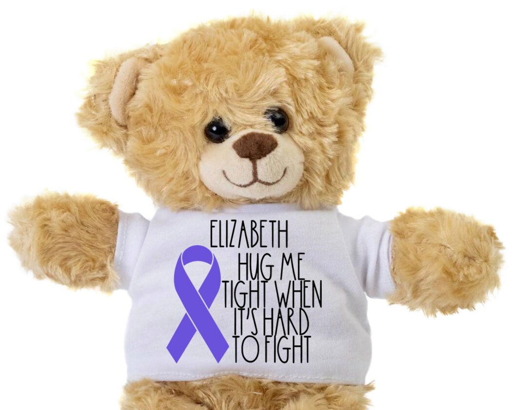 Fight Cancer, Hodgkin's Lymphoma, Cancer Gift, Customteddy Bear Gift ...
