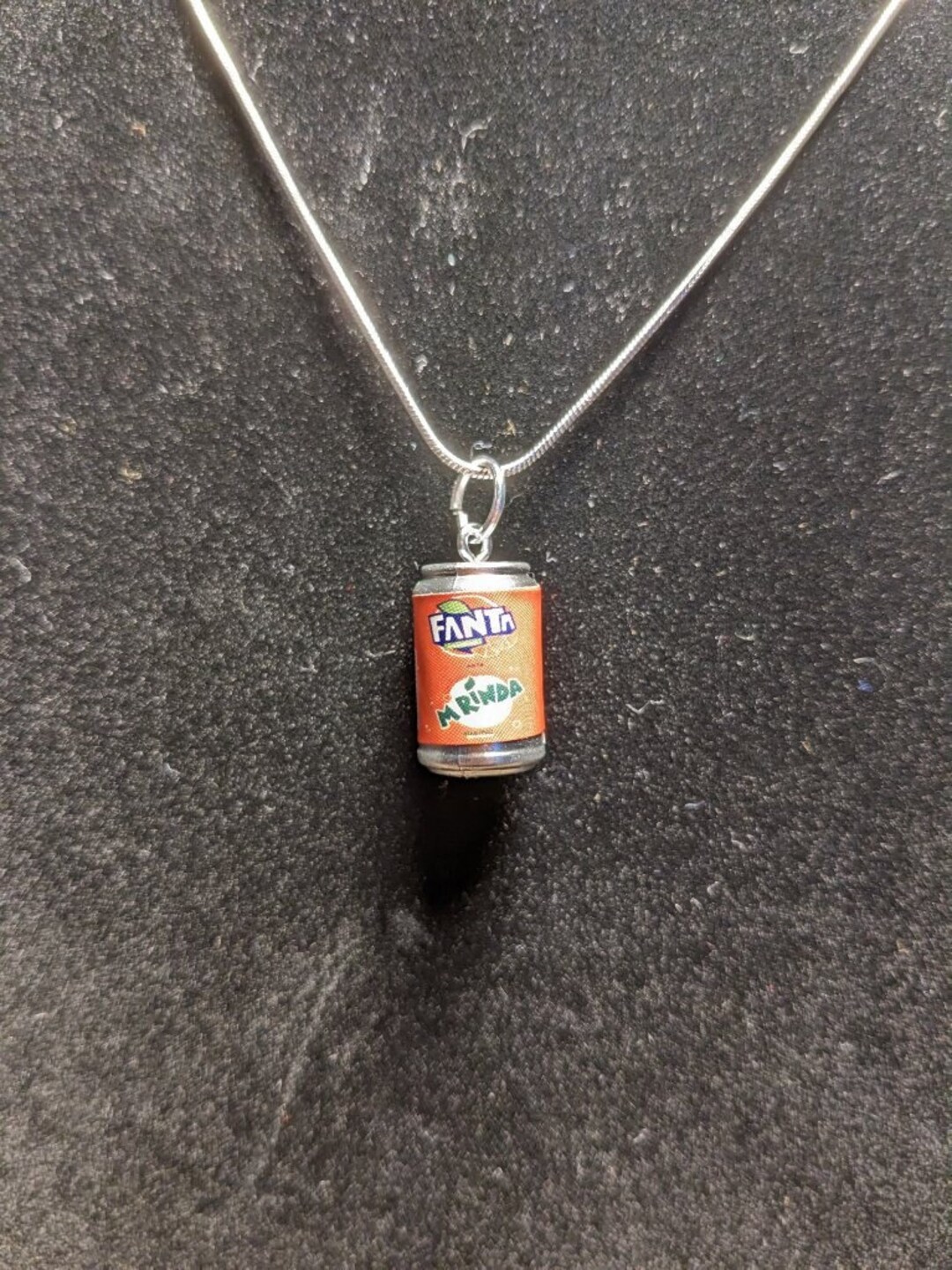 Orange Soda Can Necklace - Etsy