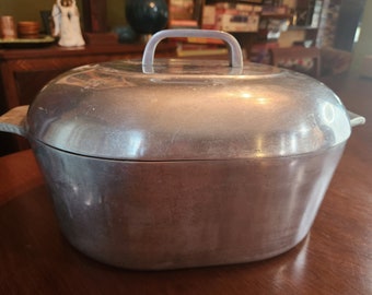 Wagner Ware Sidney O 4265 P 13 Magnalite Roaster With Meat Plate - Etsy