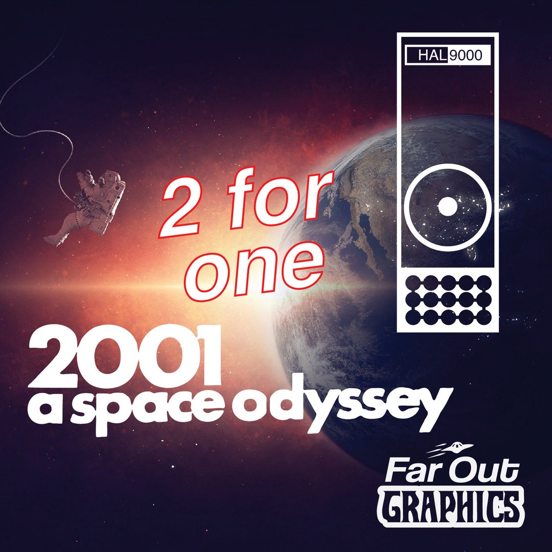 2001 Space Odyssey Vinyl Decal - Etsy