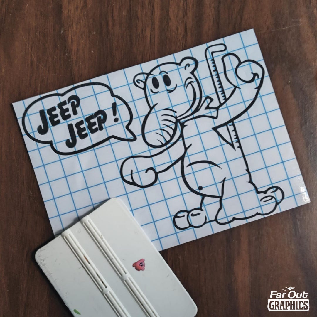 Popeye Eugene Saying Decal for Car Bumper Sticker Waterproof Cartoon ...