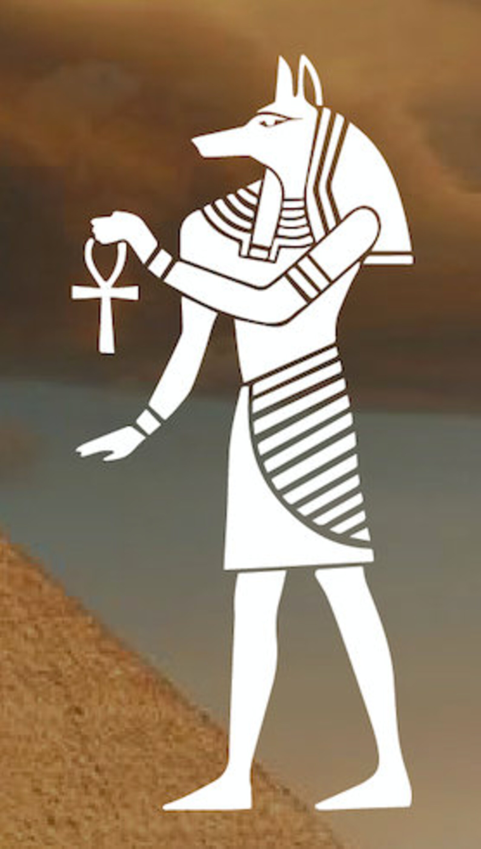 Ancient Gods Egyptian Hieroglyphic Car Decal - Etsy