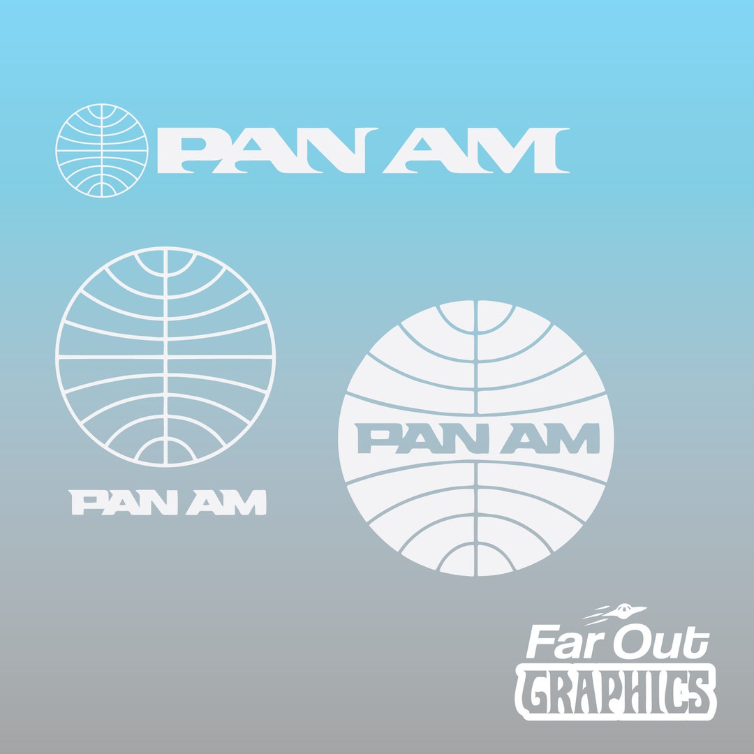 Panam Airways Vinyl Decal - Etsy