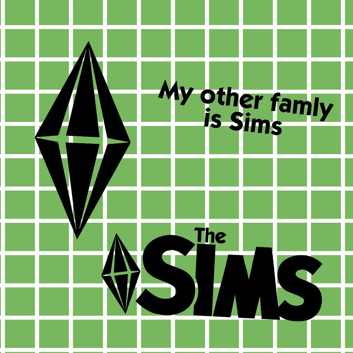 Sims Plumbob Vinyl Decal Sticker Game - Etsy