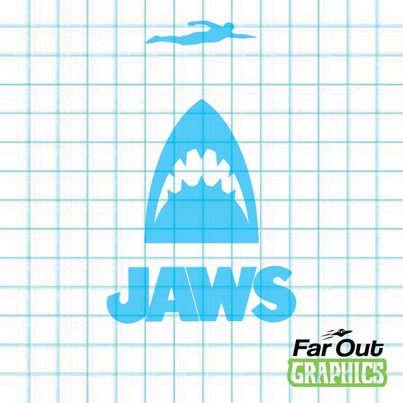 Jaws SVG Digital Download - Etsy