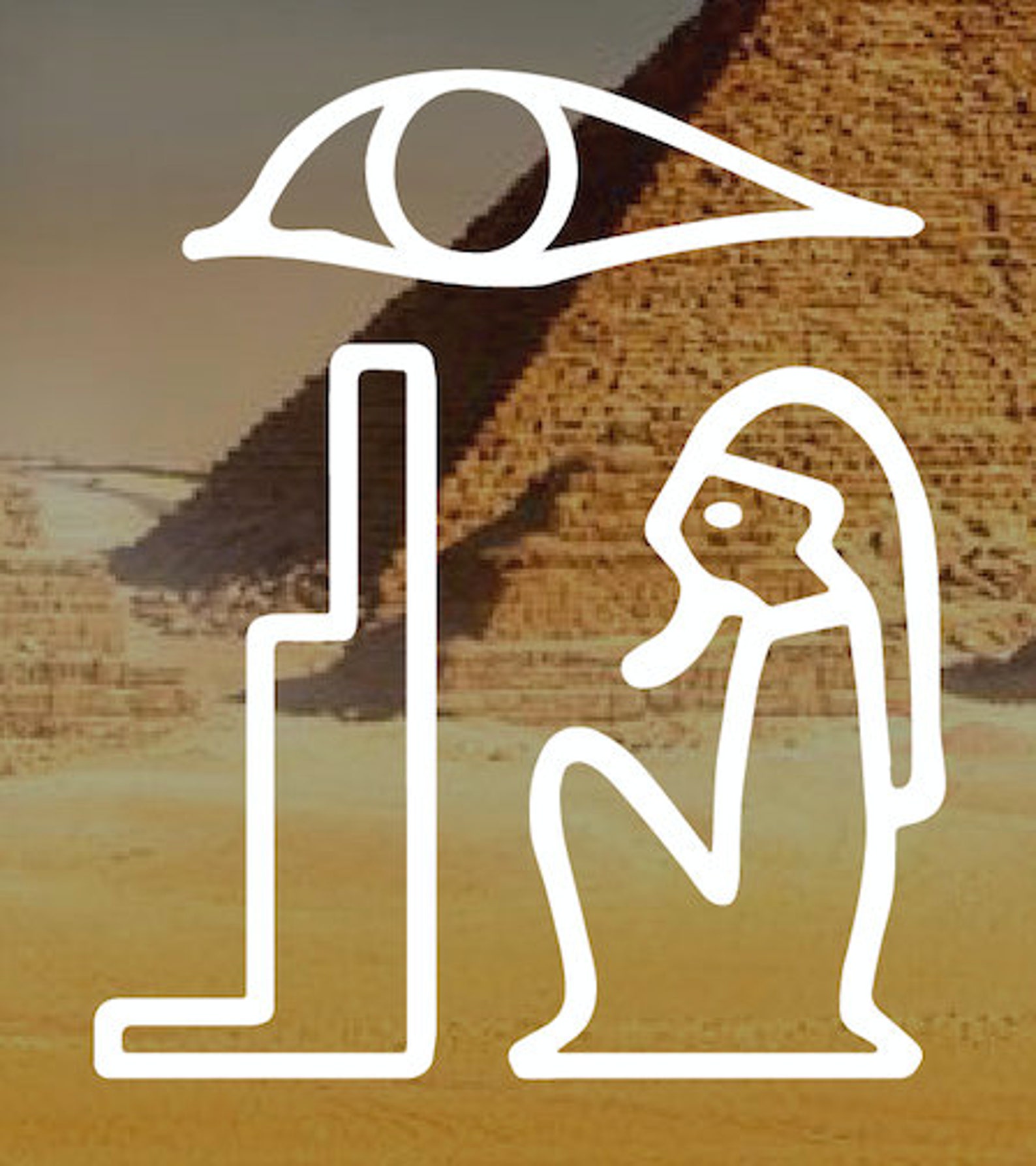 Ancient Gods Egyptian Hieroglyphic Car Decal - Etsy