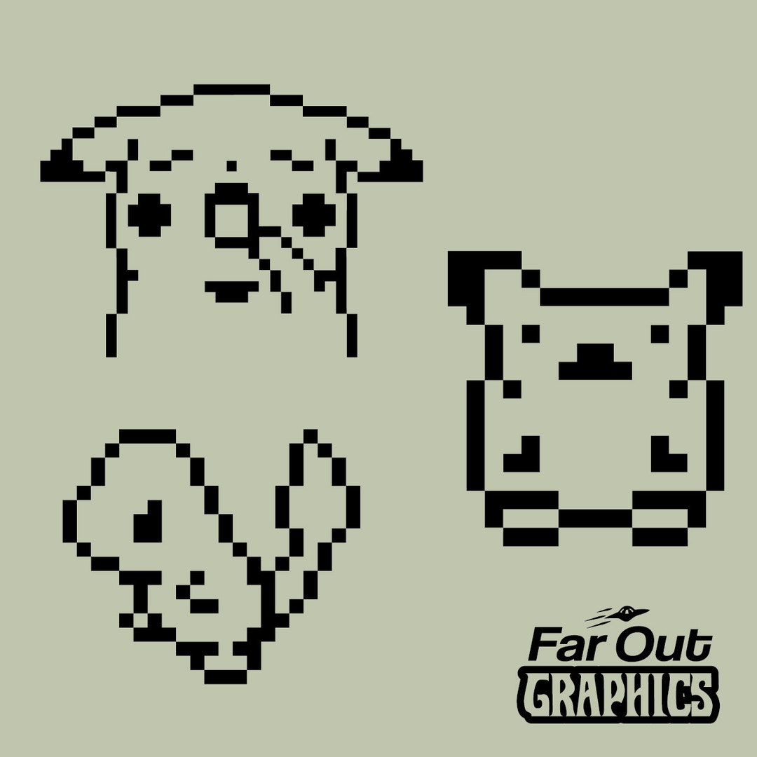 8-bit Pokemon Vintage Gameboy Color Vinyl Decal Sticker Cartoon Cute ...