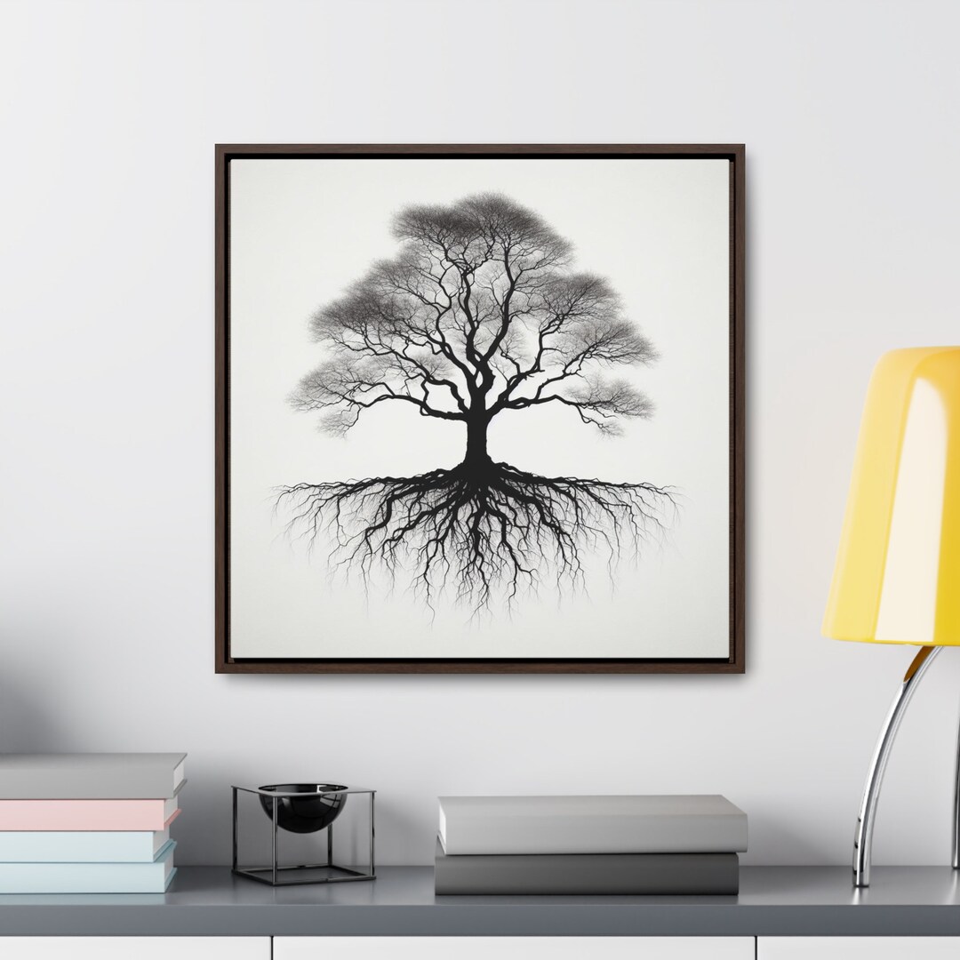 Abstract Tree Wall Art, Wall Poster, Plants Wall Art Prints, Abstract ...