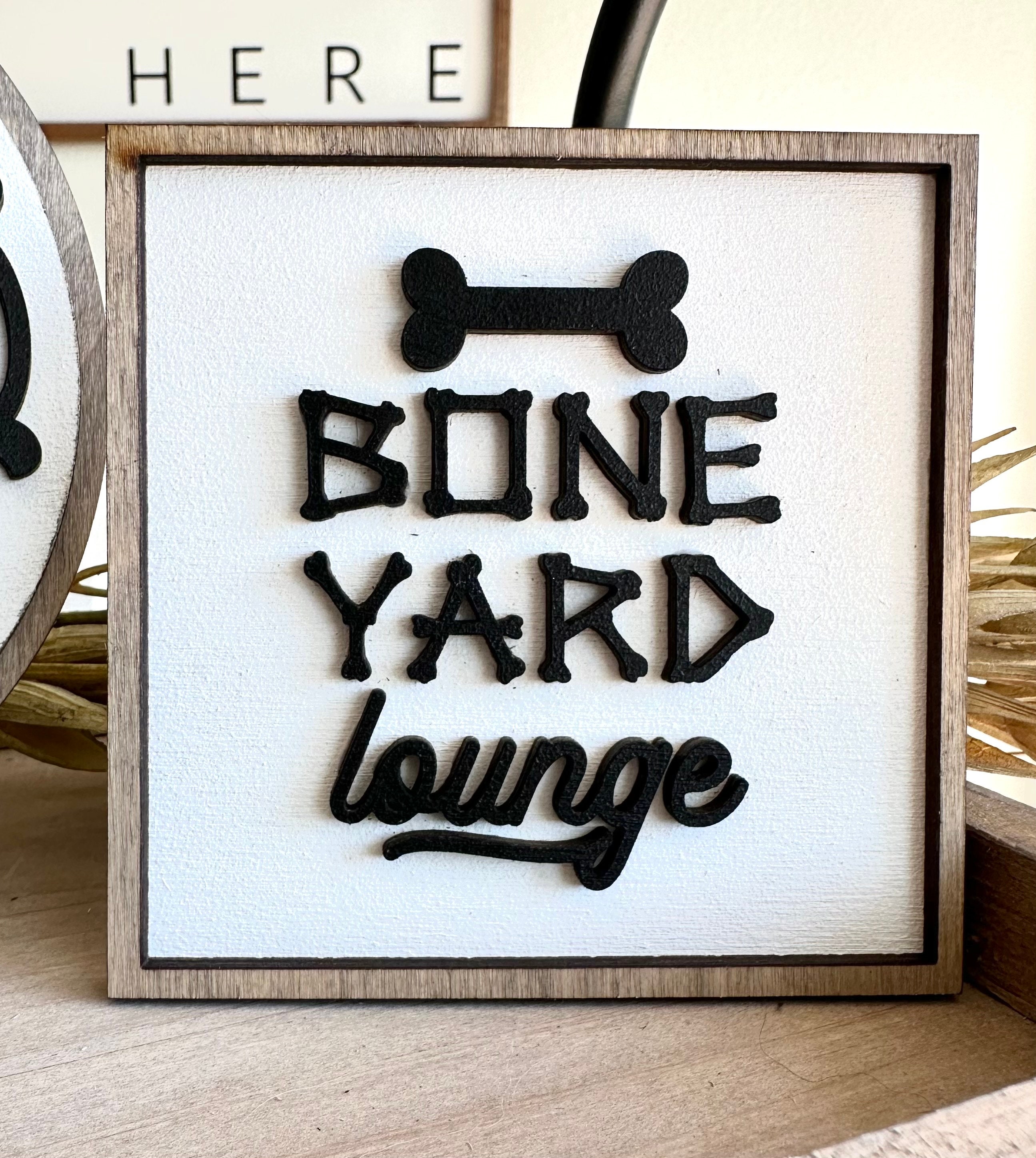 Halloween Tier Tray Set Tier Tray Decor Tier Tray Halloween Decor ...