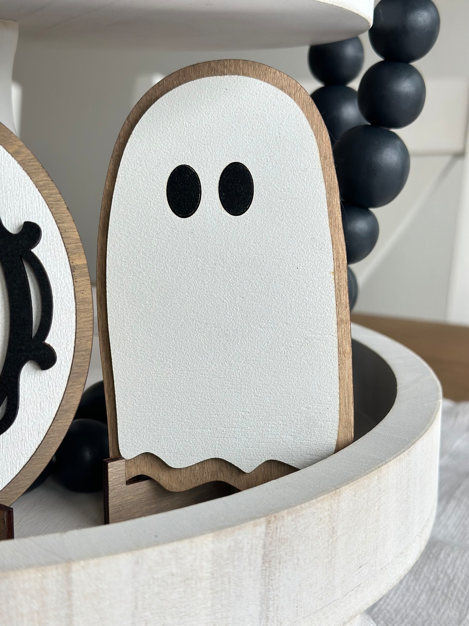 Halloween Tier Tray Set | Tier Tray Decor | Tier Tray Halloween ...
