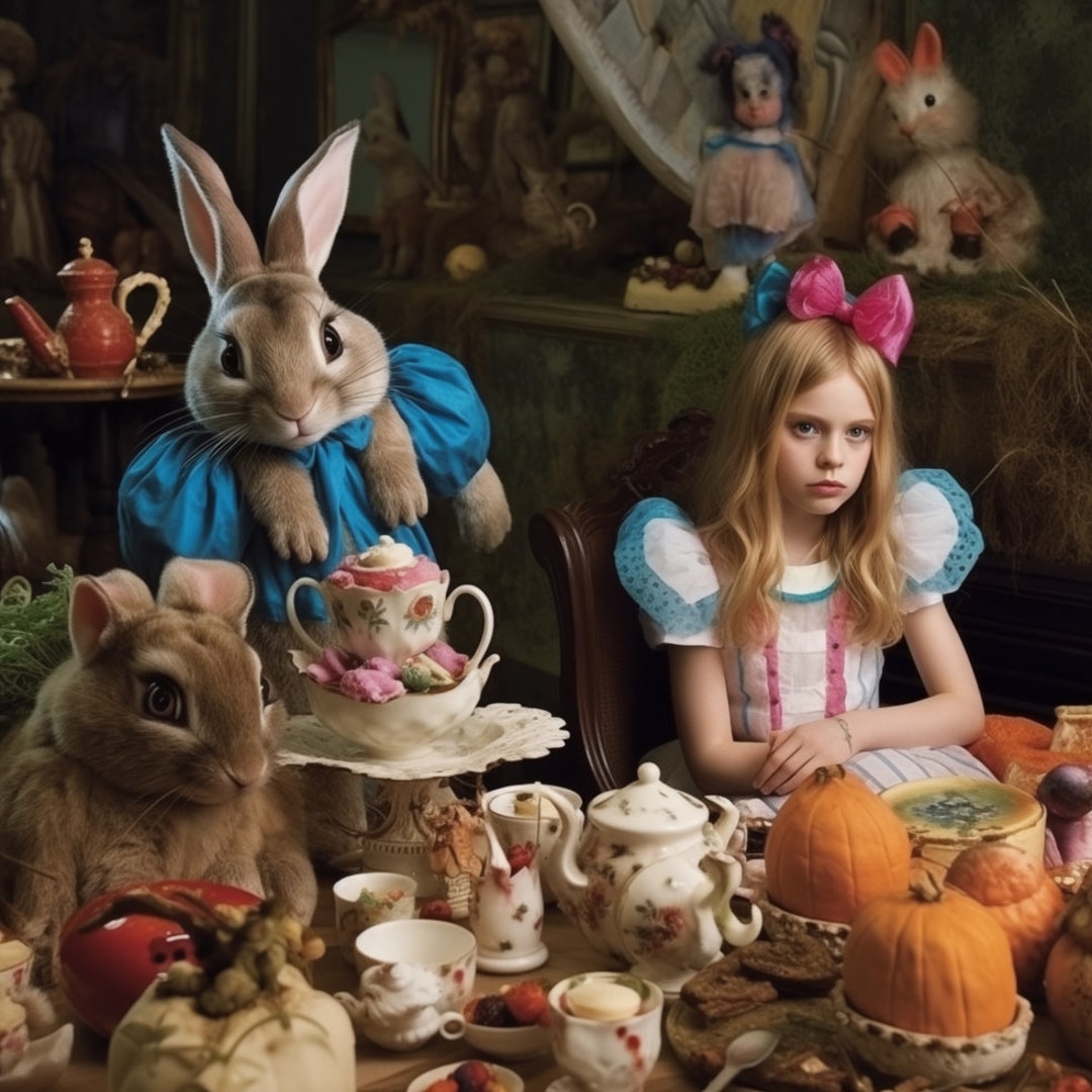 Wonderland Whimsy: Alice in Wonderland Easter Extravaganza - Etsy