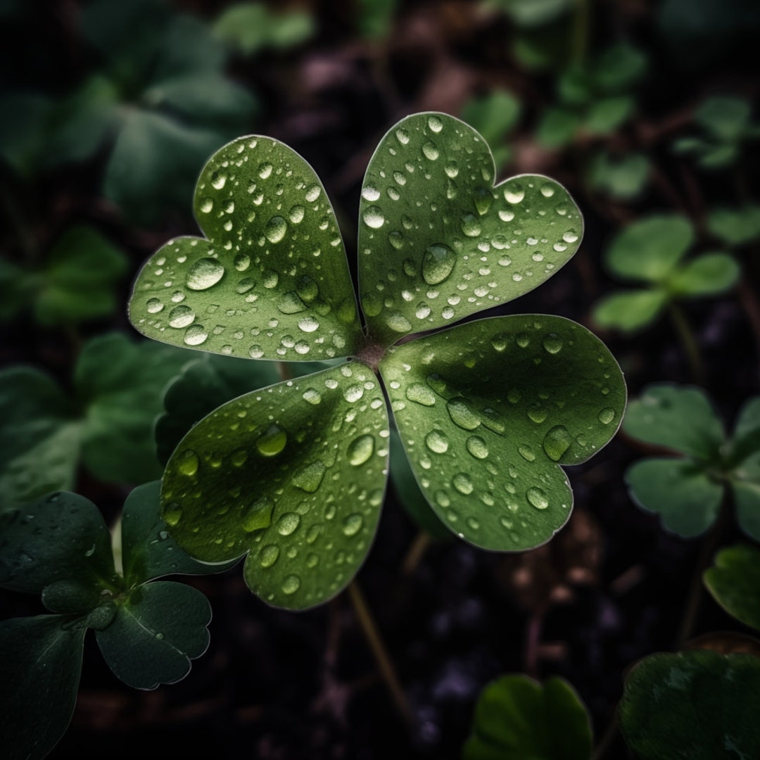 Luck Unveiled Four Leaf Clover Revelations Etsy