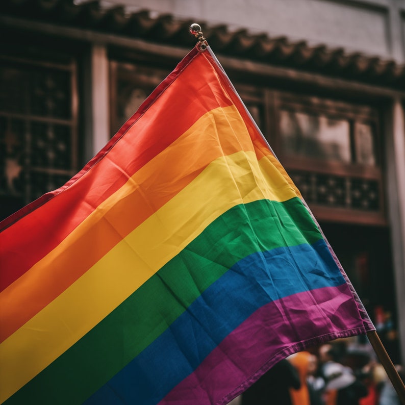 Colors of Equality: LGBT Flag in China - Etsy