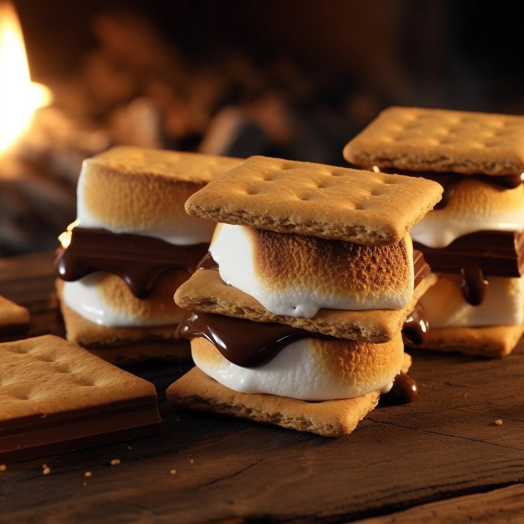 S'mores Delight: A Digital Feast for Sweet Indulgence - Etsy