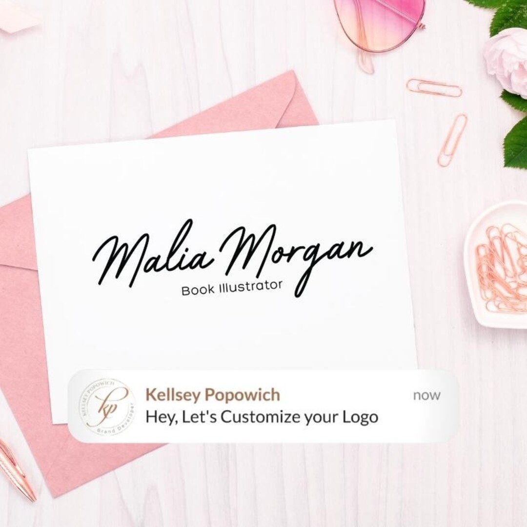 Personalized Signature Logo for Book Illustrators: Craft Your Unique ...