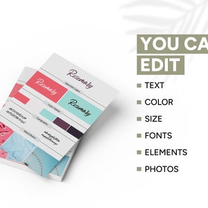 10 Brand Kit Template | Mini Brand Board Template | Mini Branding Kit ...