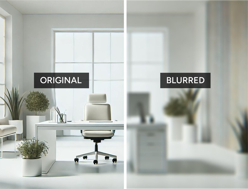 White Office Virtual Backgrounds for Online Meetings - Etsy