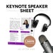 Podcast Interview One Sheet Template: Your Branding Powerhouse for Speakers, Coaches and Authors ...