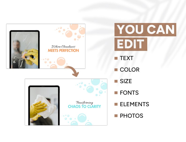 Cleaning Business Canva Templates | Cleaning Branding Toolkit | Social ...