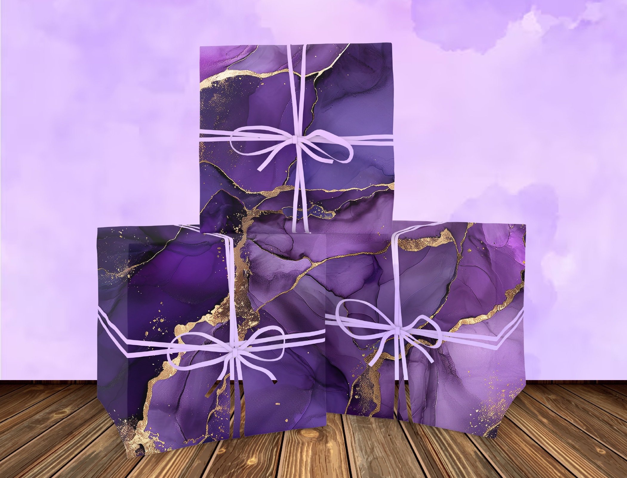 Purple Haze Alcohol Ink Patterns Digital Papers Design | Alcohol Ink ...