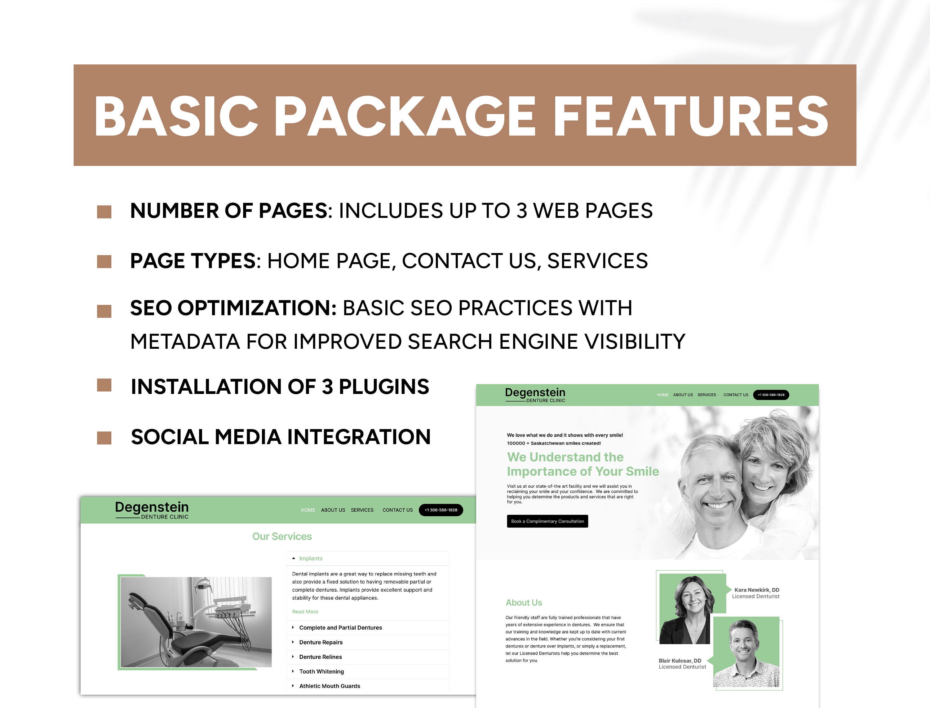 Custom Website Design Basic Package Wordpress Website Design Services - Etsy