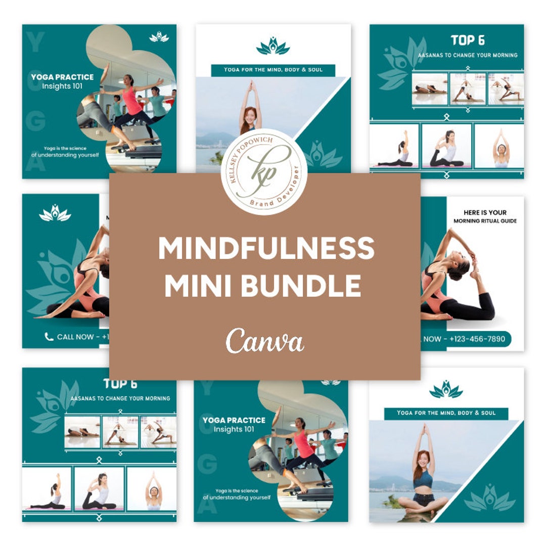 Mindfulness Canva Templates Elevate Your Inner Peace Journey ...