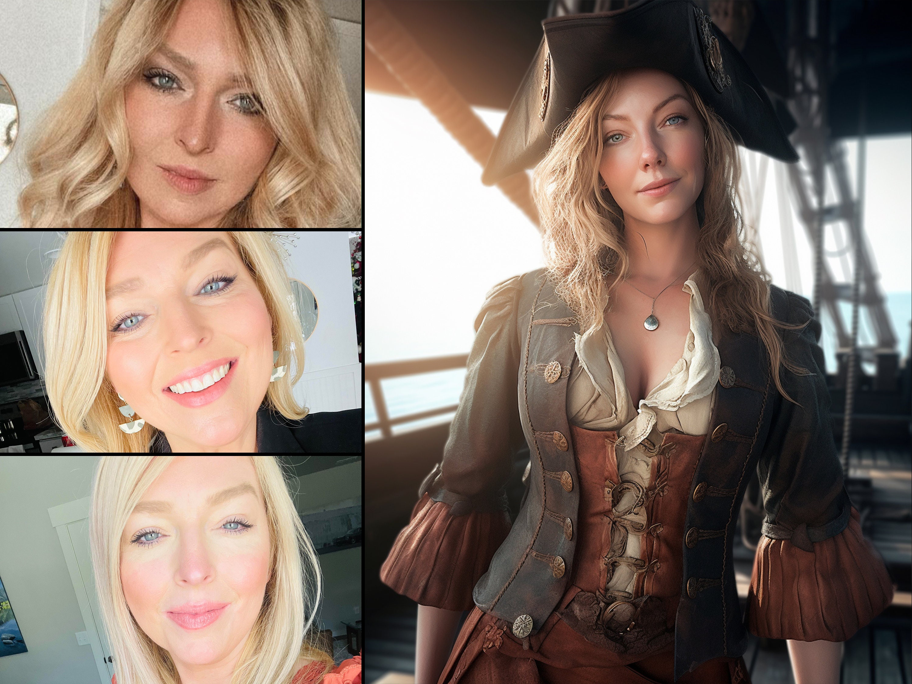 Make Me a Pirate Custom Portrait Available as Digital - Etsy