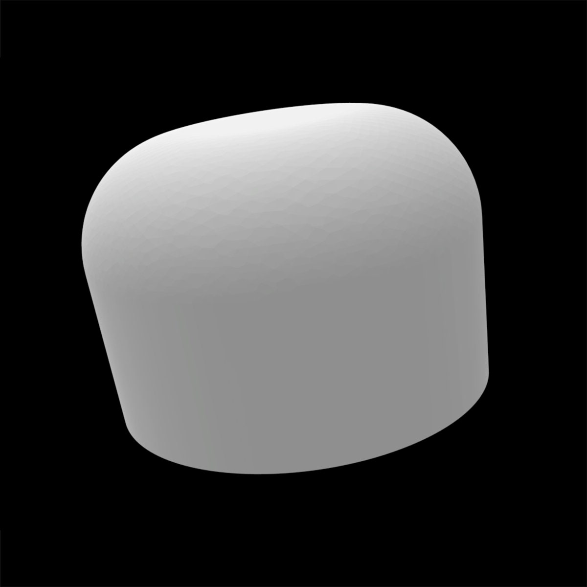 Hat Block Open Crown Millinery Hat Tools - Hat Block 59 Cm 3D File ...