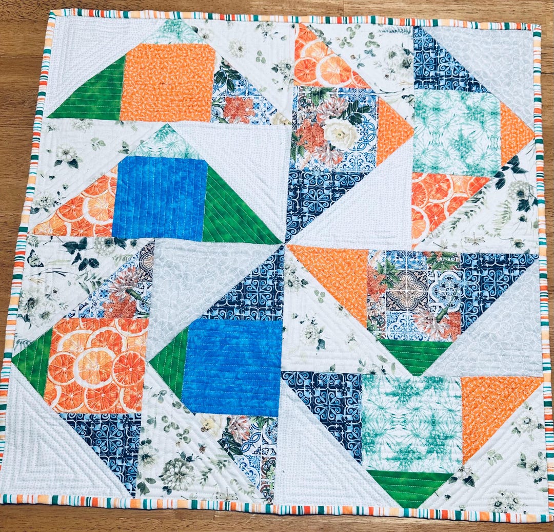 Flying Geese Table Topper - Etsy